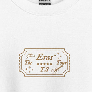 Eras Tour Ticket - Embroidered Crew Neck – Lyrical Threads